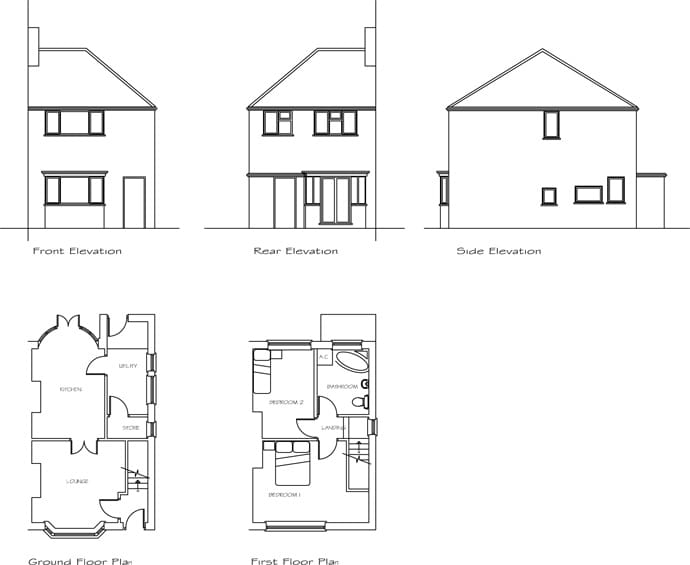 Two Storey Side Extension in West Midlands | Broad Planning & Architecture
